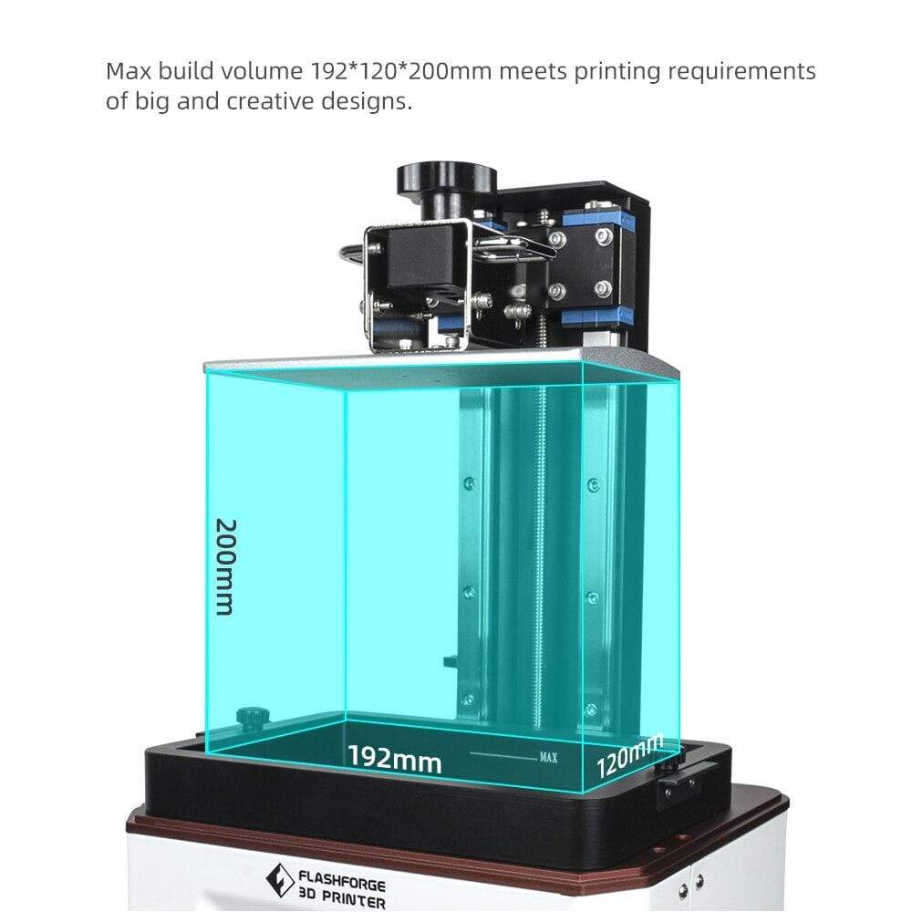 Flashforge Foto 8.9 inch LCD Resin– 3D Printernational